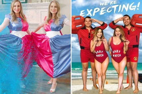 Identical Twins Who Married Identical Twins And Are Both Pregnant Share
