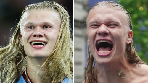 Erling Haaland shows off an incredible body transformation, leaving ...