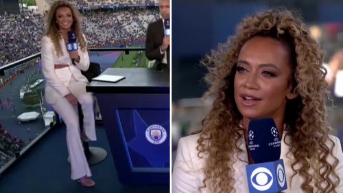 Kate Abdo steals the show at Champions League final as she looks ...