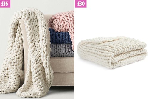 Shoppers can’t get enough of eBay’s £16 chunky knit throw – especially ...
