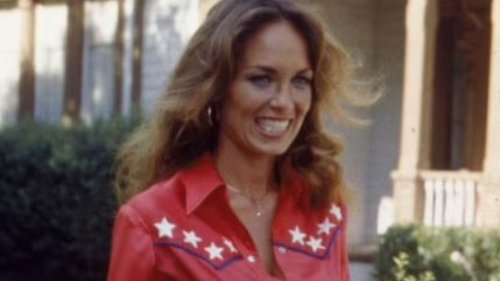 Dukes of Hazzard pin-up Catherine Bach looks unrecognisable in figure ...