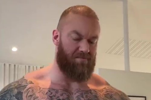 Game Of Thrones Star Turned Boxer Hafthor Bjornsson Looks
