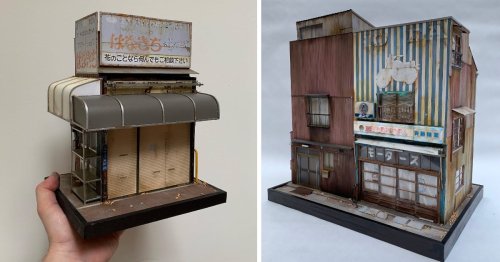 Elaborately Constructed Shops and Homes Translate Tokyo's Distinct ...