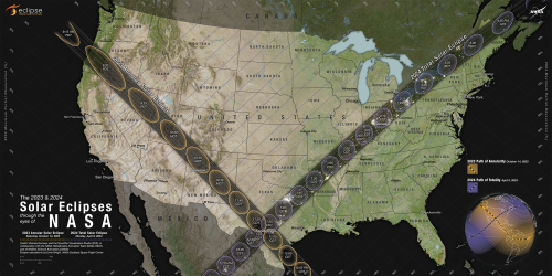 This new map shows the best places to see solar eclipses in the U.S ...