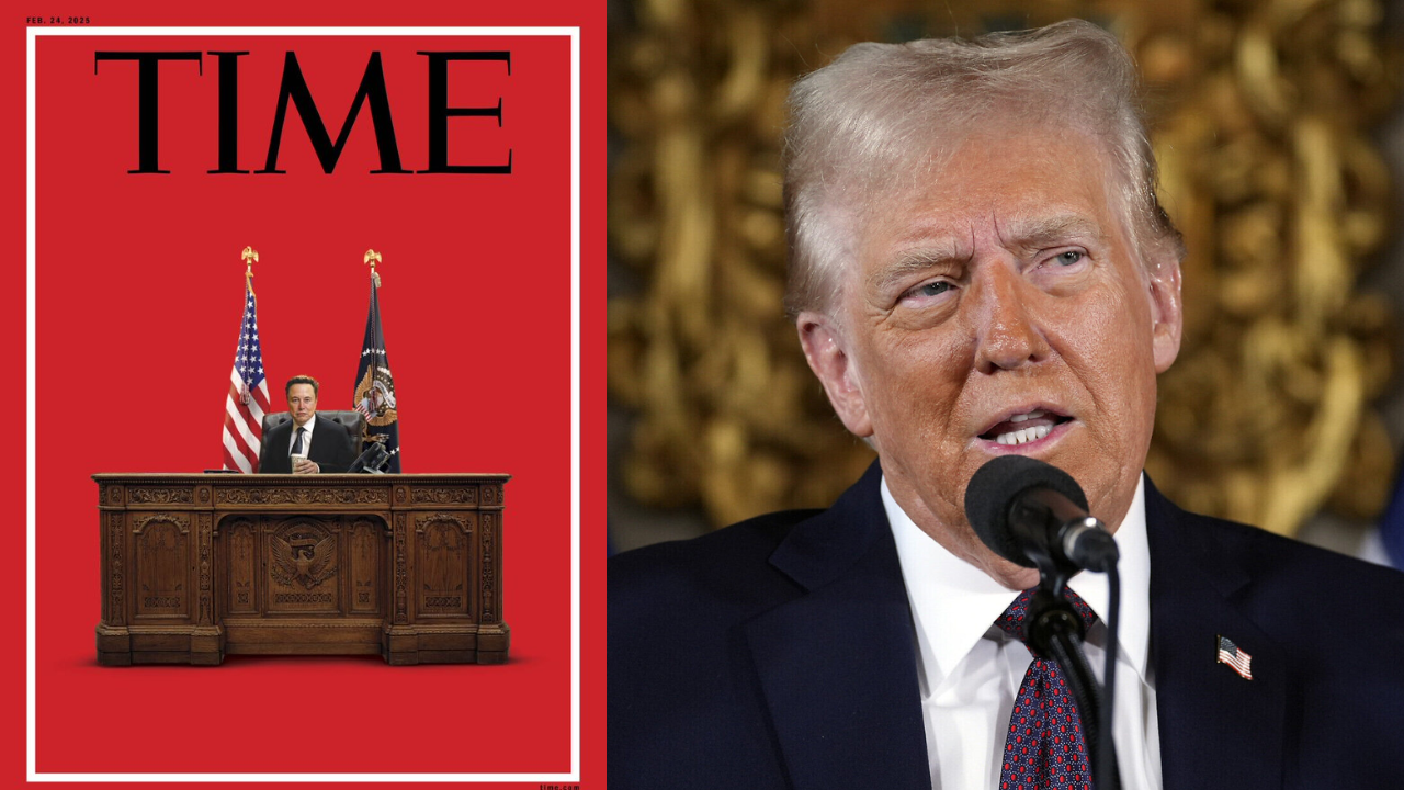 'President Elon Musk': TIME Magazine's Cover Draws Trump's 'Still in ...