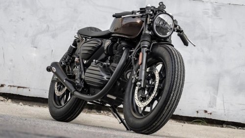 Royal Enfield Hunter 350 Gets The Cafe Racer Treatment | Flipboard