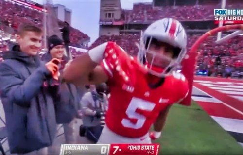 Ohio State RB Forced To Address Allegations Of Throwing Up ‘Gang Sign ...