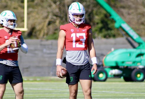 Ty Thompson enters QB battle with new confidence after a football ...