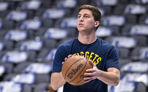 Nuggets' Collin Gillespie is shooting once again after leg fracture ...