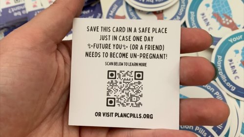 ‘Need to Be Un-Pregnant?’ College Students Hand Out QR Codes for Secret ...