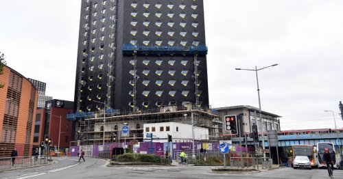 Work finally restarts on unfinished 20-storey hotel in the heart of ...