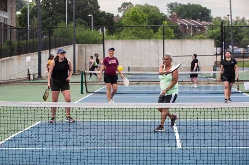 These pickleball courts at the Bellingham Armory are almost ready for ...