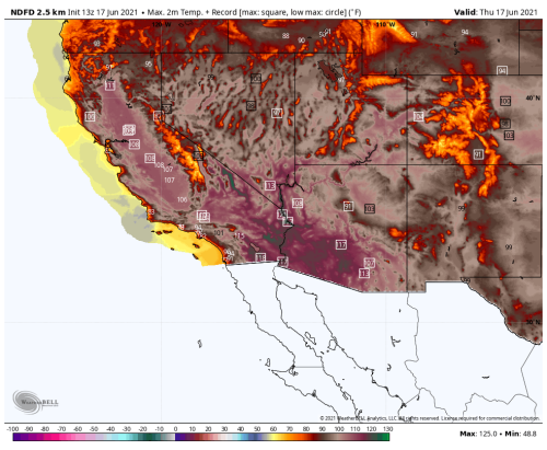 ‘Mega-heat wave’ is peaking in the West, breaking records and ...