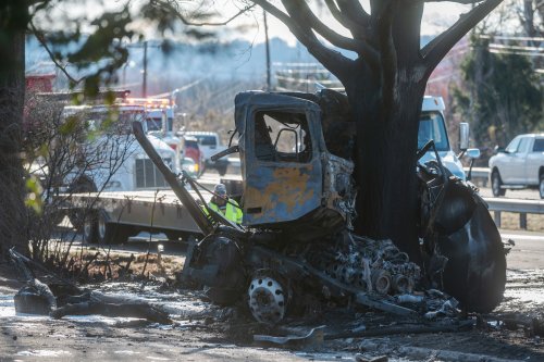 Cleanup continues after fatal tanker truck explosion in Frederick, Md ...