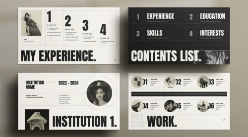 Download A Unique Digital CV/Resume Template for Your Job Application ...