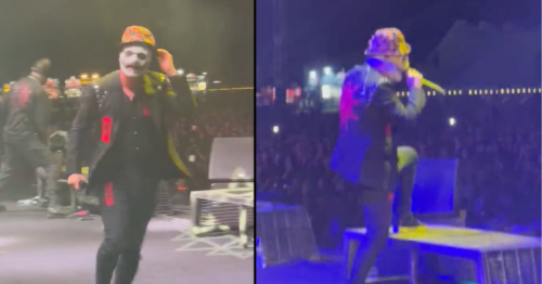 Watch: Corey Taylor Gets Extra Goofy With Hat During Slipknot Show ...