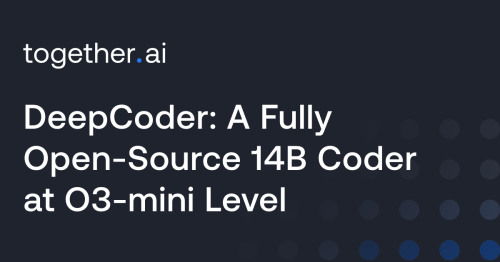 Deepcoder A Fully Open Source 14b Coder At O3 Mini Level Flipboard