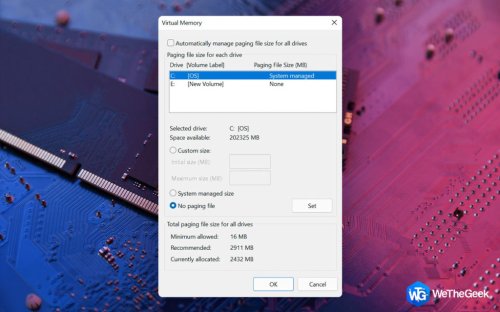 How To Reset Virtual Memory On Windows 11 | Flipboard