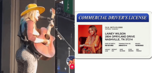 Lainey Wilson Responds With Dump Truck Meme After Video Of Her Butt ...