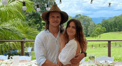 Nick 'Honey Badger' Cummins and girlfriend Alexandra George welcome ...
