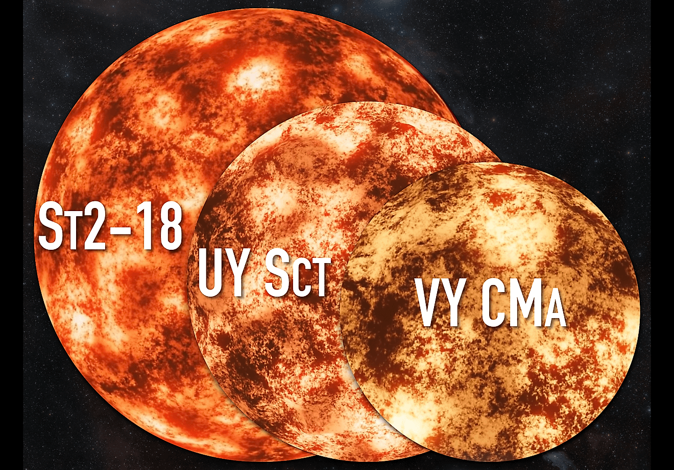 Look at the biggest stars in the universe | Flipboard