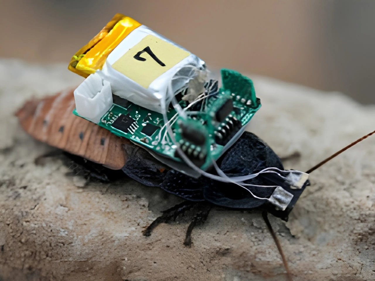 Cyborg cockroaches uses tiny helmets to steer around areas | Flipboard