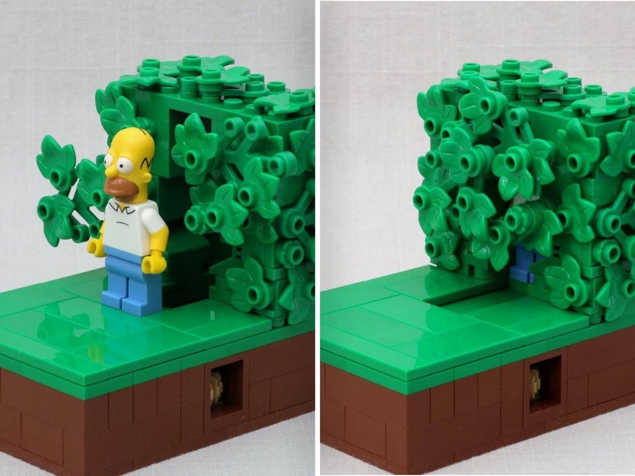 The Iconic “Homer Simpson In The Bushes” Meme got turned into an ...