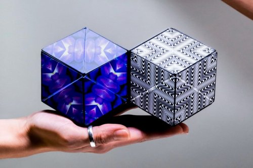 Forget the Rubik’s Cube… this origami-inspired shape-shifting cube is ...