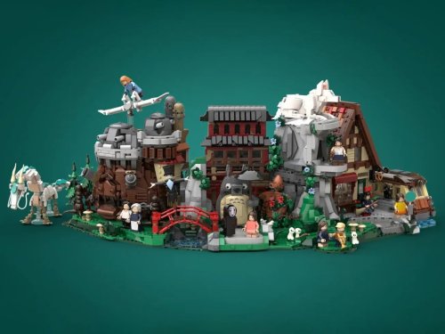 This Detailed LEGO Studio Ghibli Build has more soul than any AI Art ...