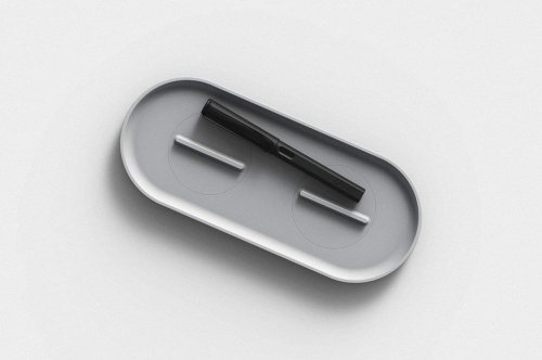 Minimal pen tray with adjustable knobs let’s you organize your ...