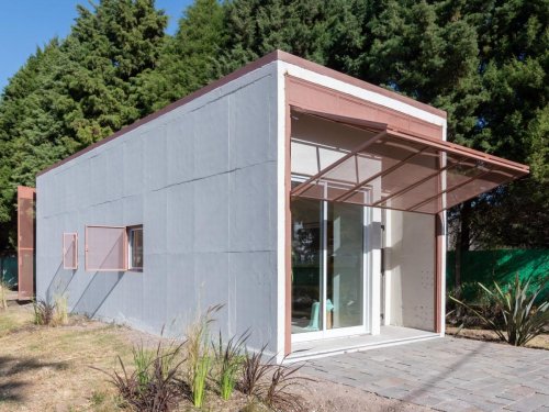 A $130,000 bulletproof concrete modular tiny home has seen strong ...