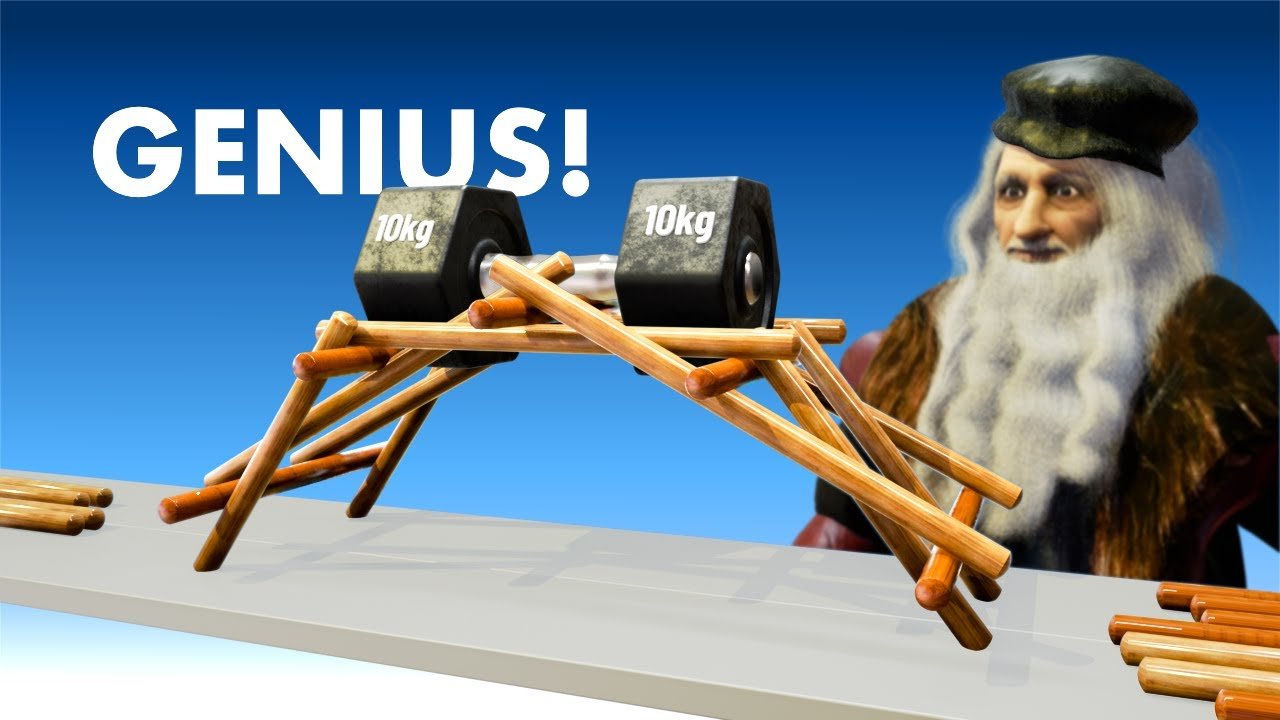 The Ingenious Engineering of Leonardo da Vinci’s Self-Supporting Bridge, Explained | Flipboard